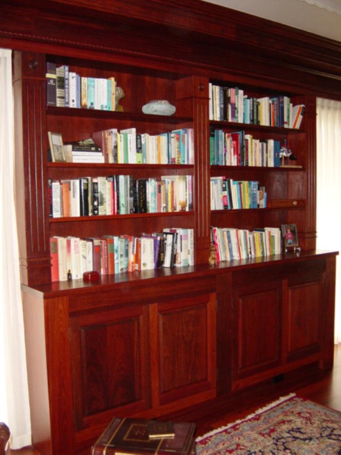 Classic Georgian Library - Wooden Earth Creations Ltd