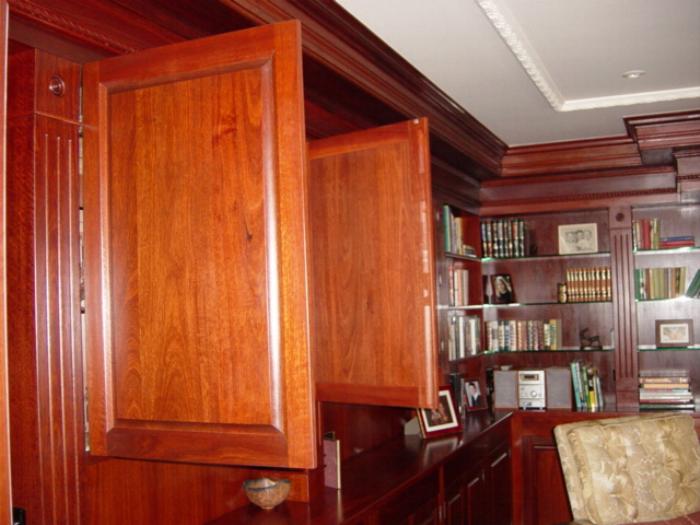 Classic Georgian Library - Wooden Earth Creations Ltd