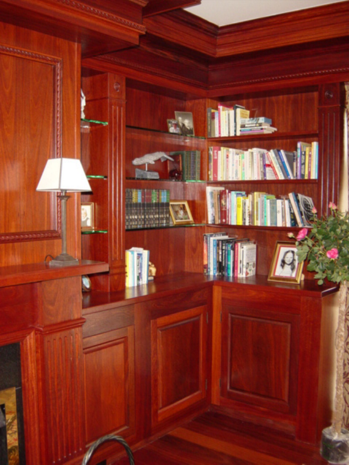 Classic Georgian Library - Wooden Earth Creations Ltd
